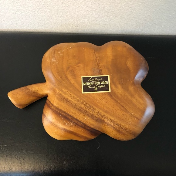 Leilani | Kitchen | Vintage Leilani Genuine Monkey Pod Wood Hand ...